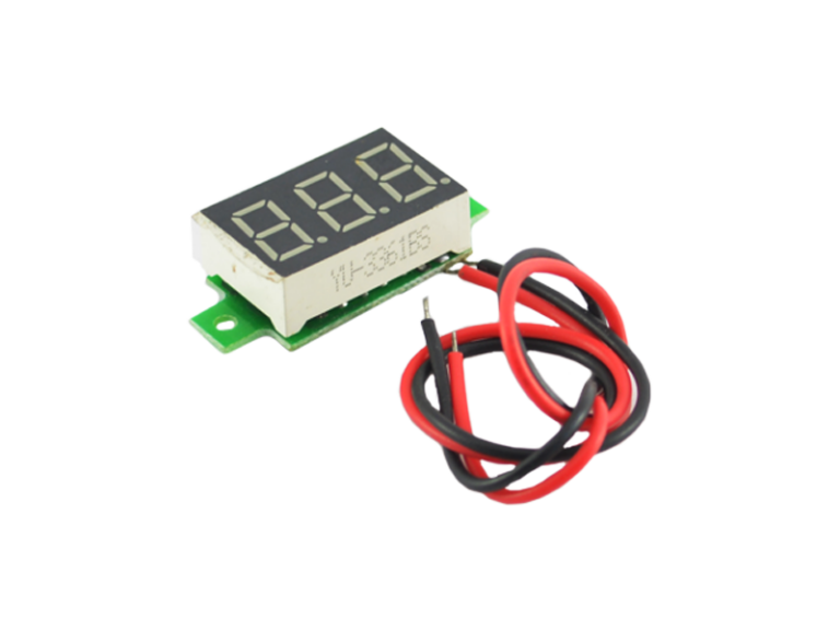 3 Digit Mini Volt Meter Module - SenTronics